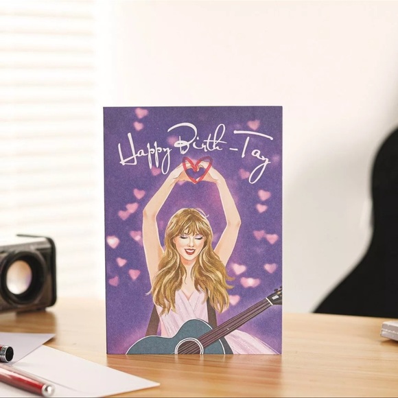 Taylor Swift | Party Supplies | Taylor Swift Birthday Card Happy ...